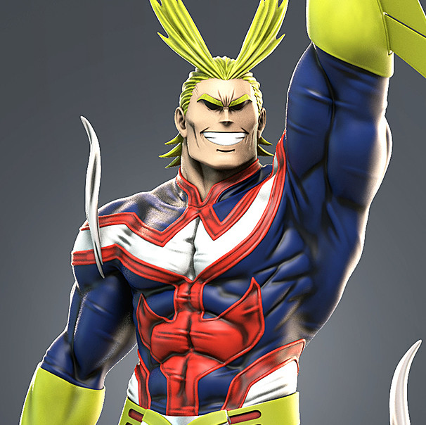 ArtStation - ALL MIGHT