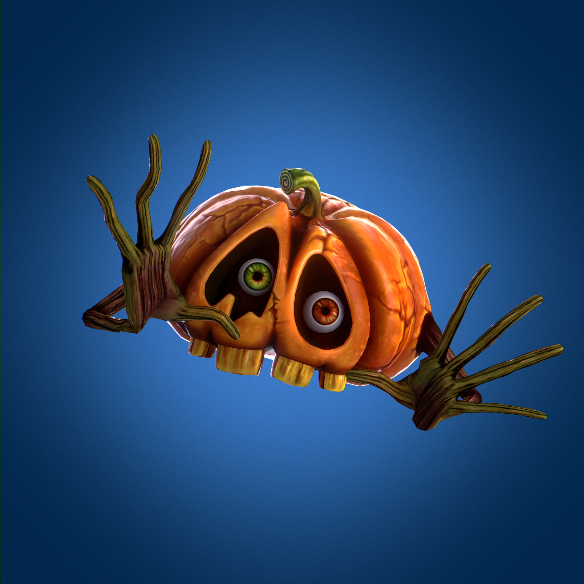 ArtStation - Pumpkin // Game LowPoly Model