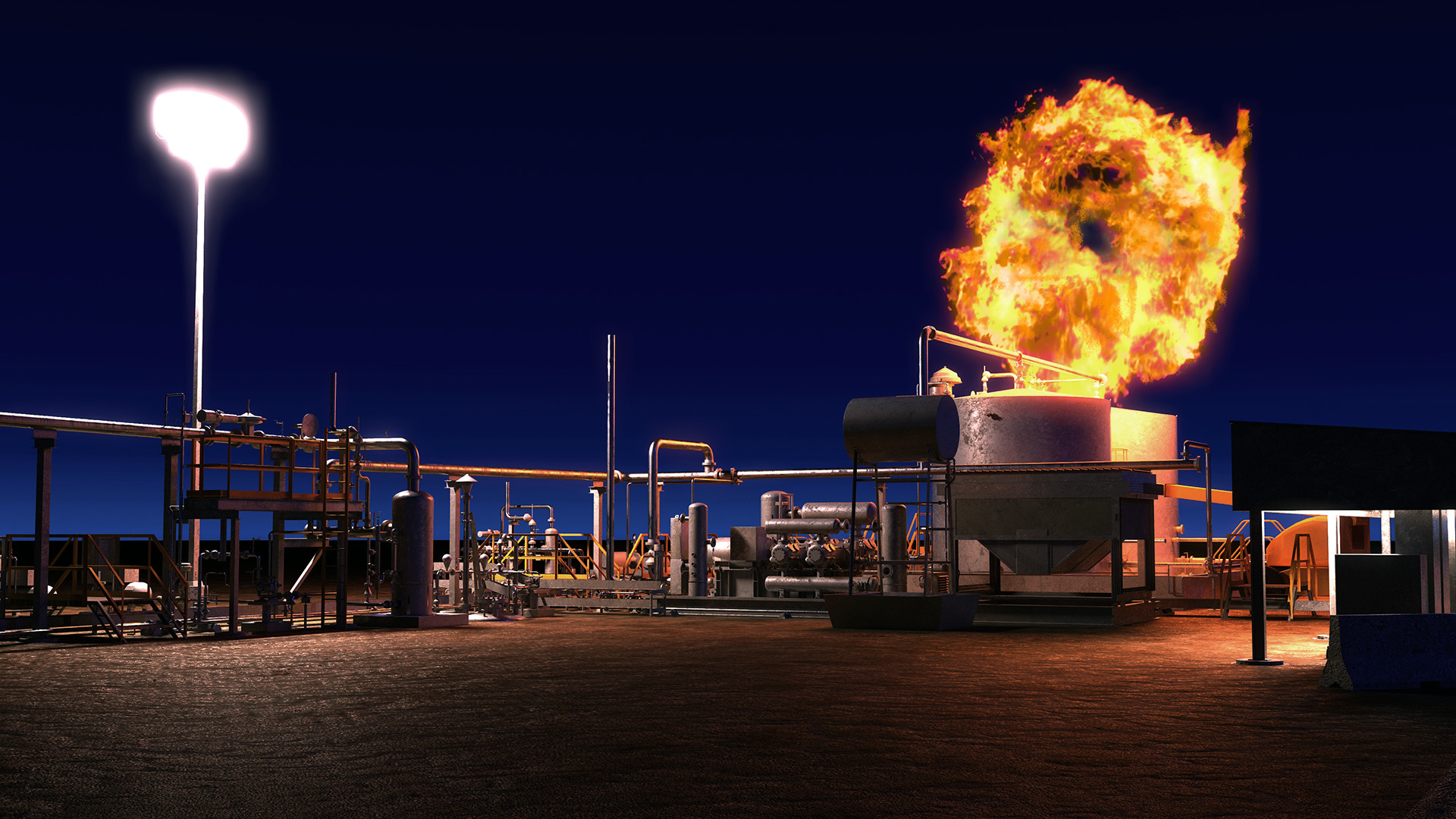 ArtStation - Night Incident