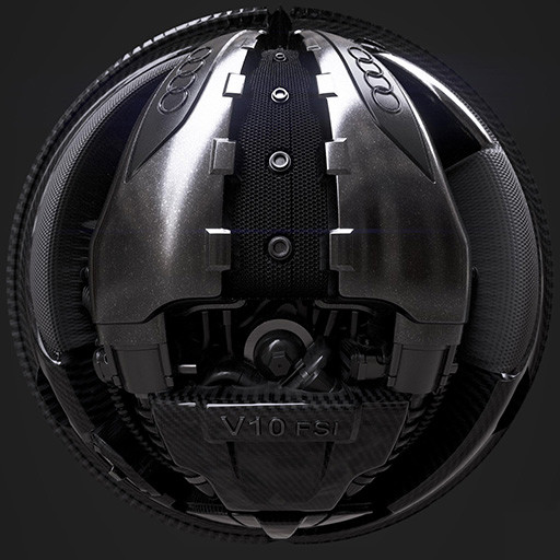 ArtStation - Audi Engine - Substance Designer