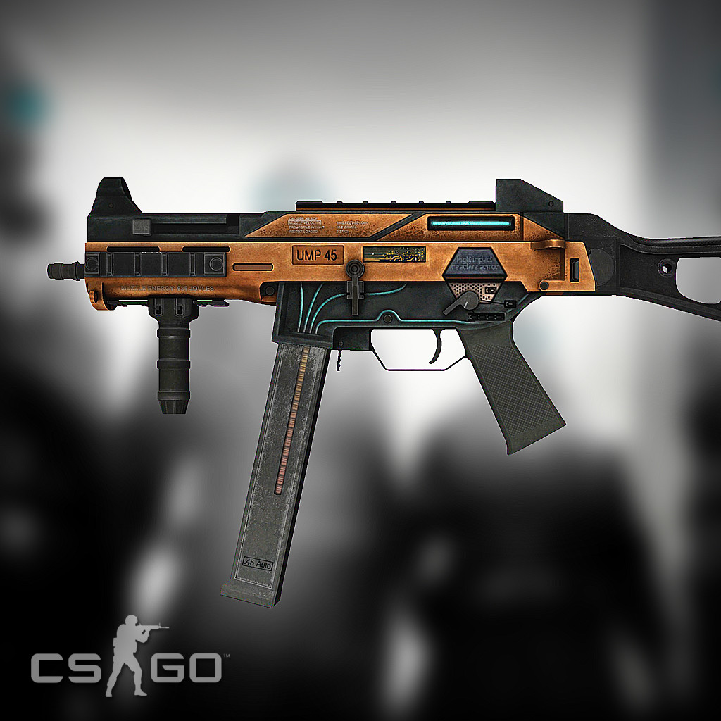 ArtStation - UMP-45 Protected, Serhii Solomianiuk