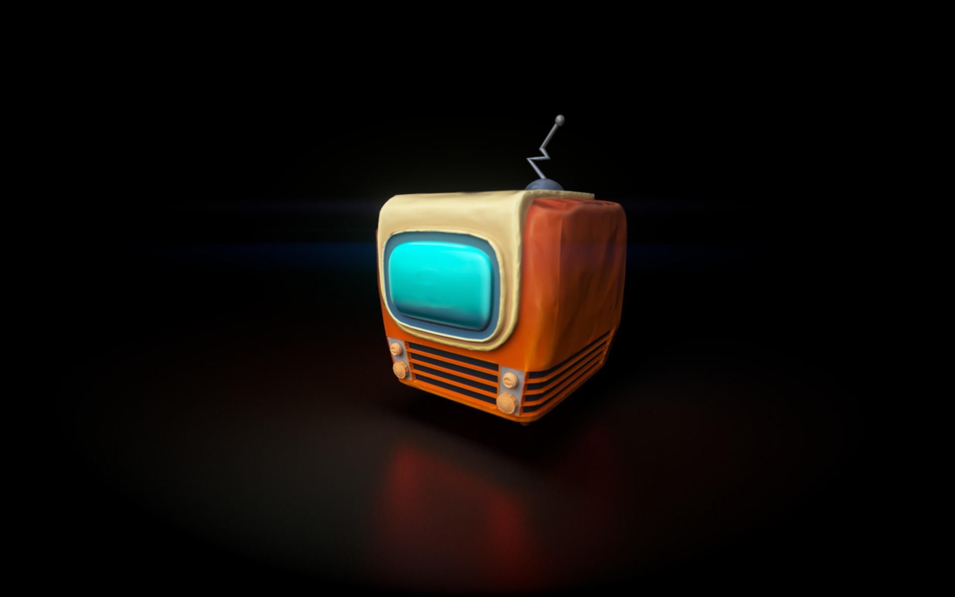 ArtStation - Retro TV