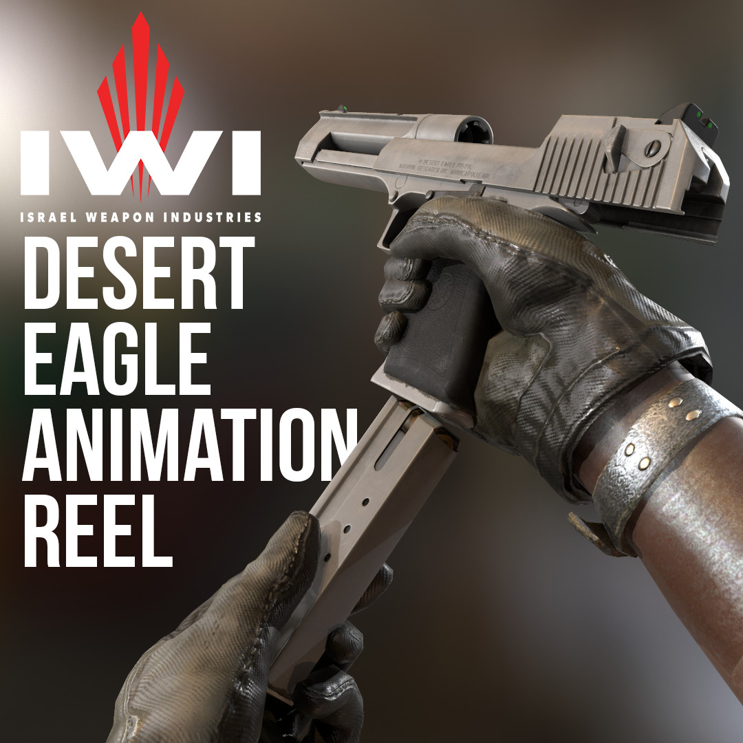 ArtStation - Desert Eagle Animation Set