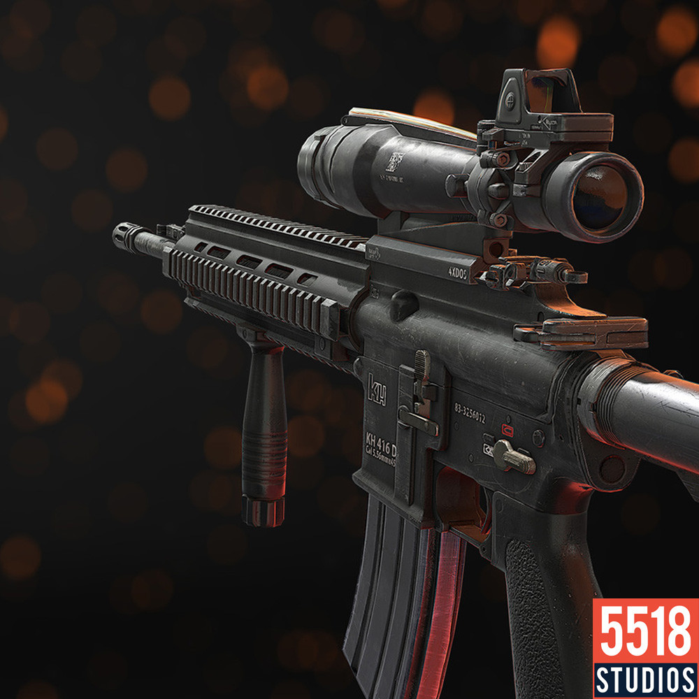 ArtStation - 3D weapons