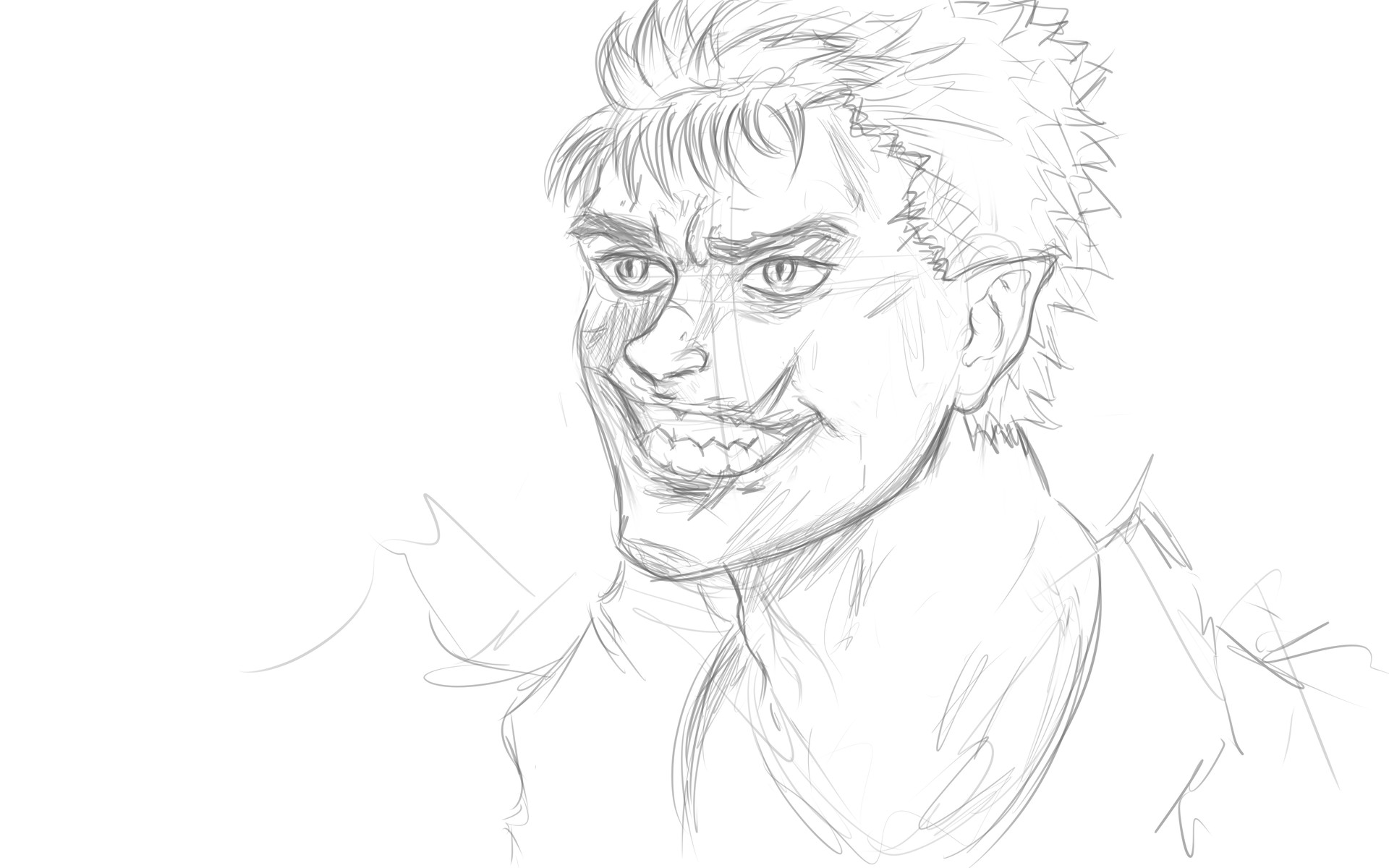 ArtStation - Guts sketch