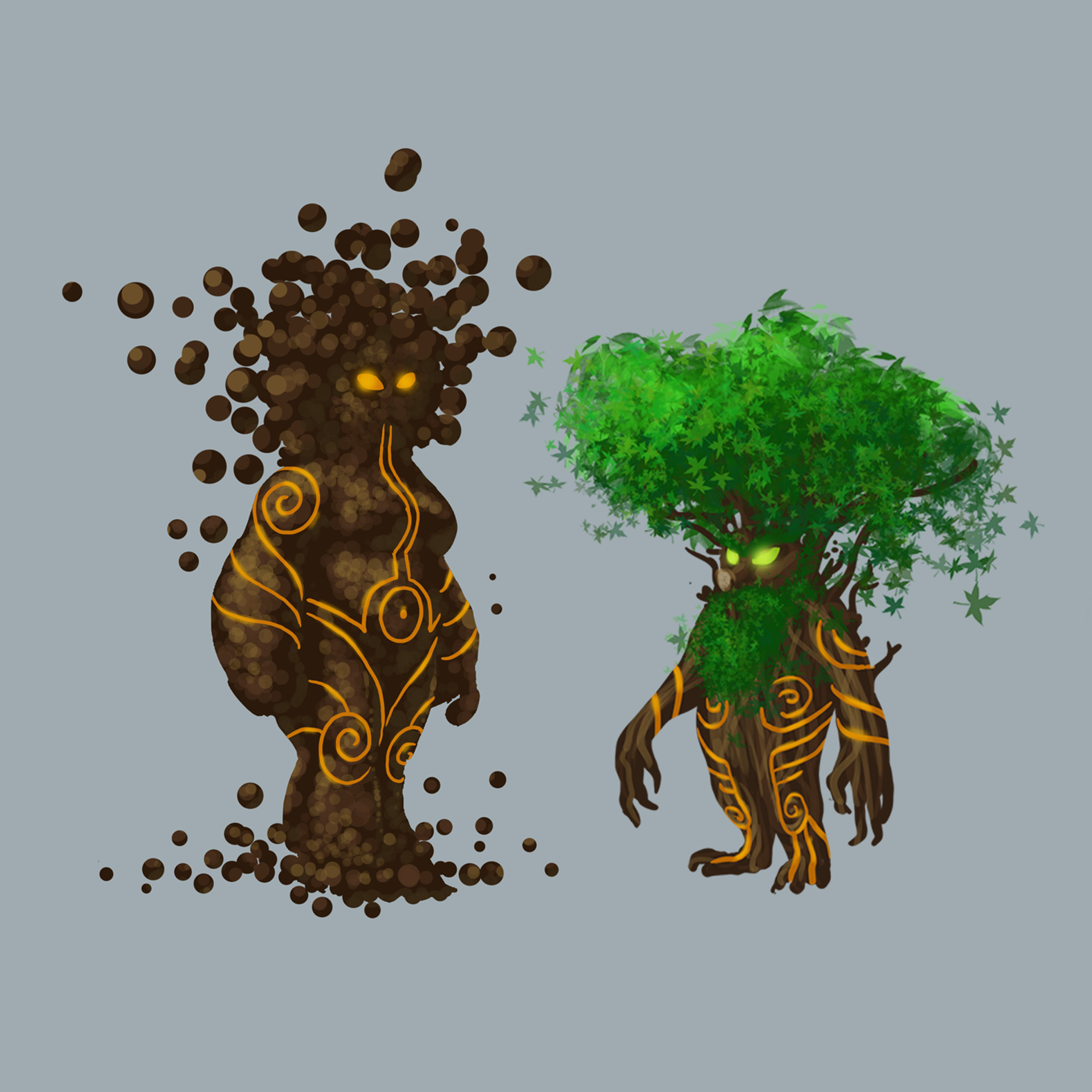 ArtStation - DragonVale Elementals concepts