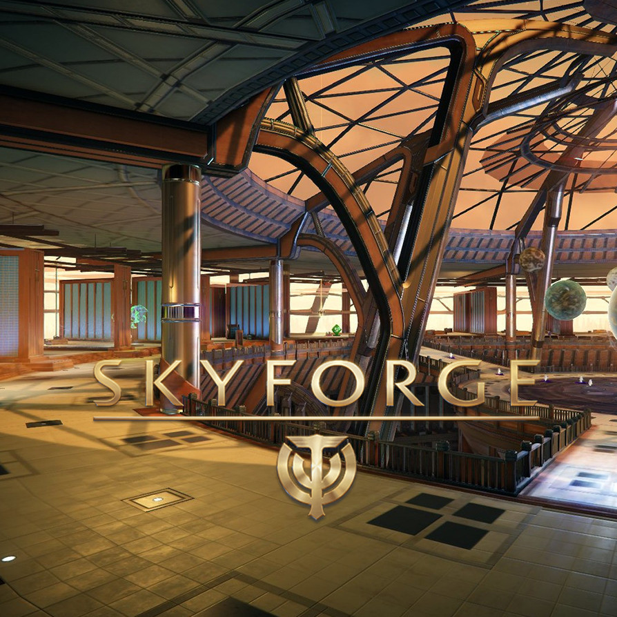 ArtStation - Skyforge - Space Library