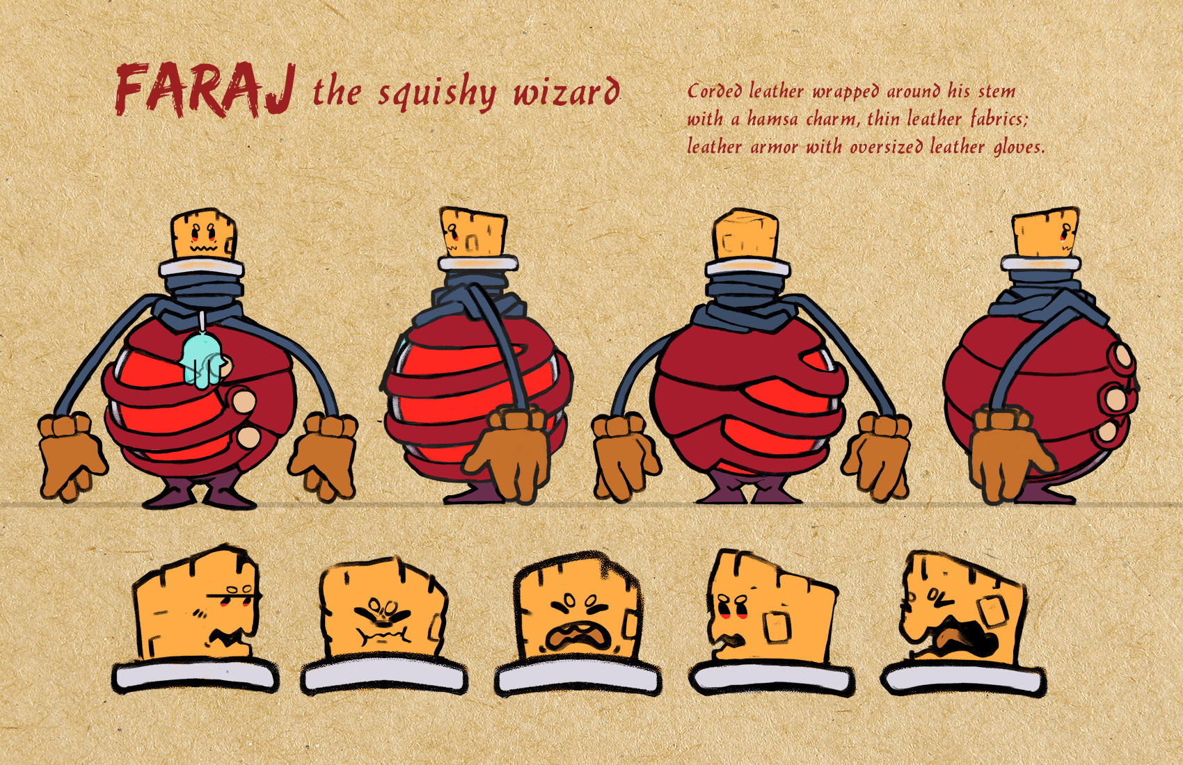 ArtStation - Faraj, the supporting protagonist