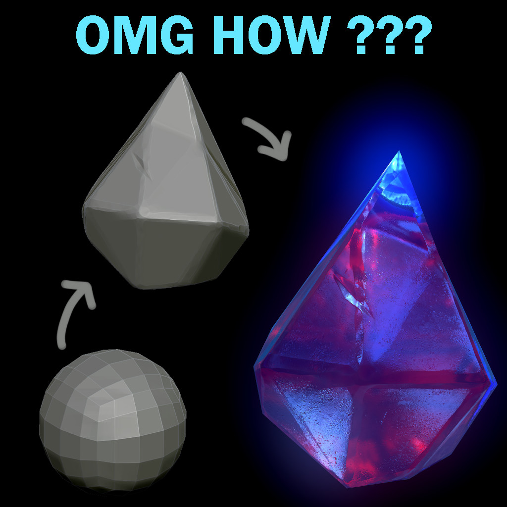 ArtStation - Making Cool Crystals