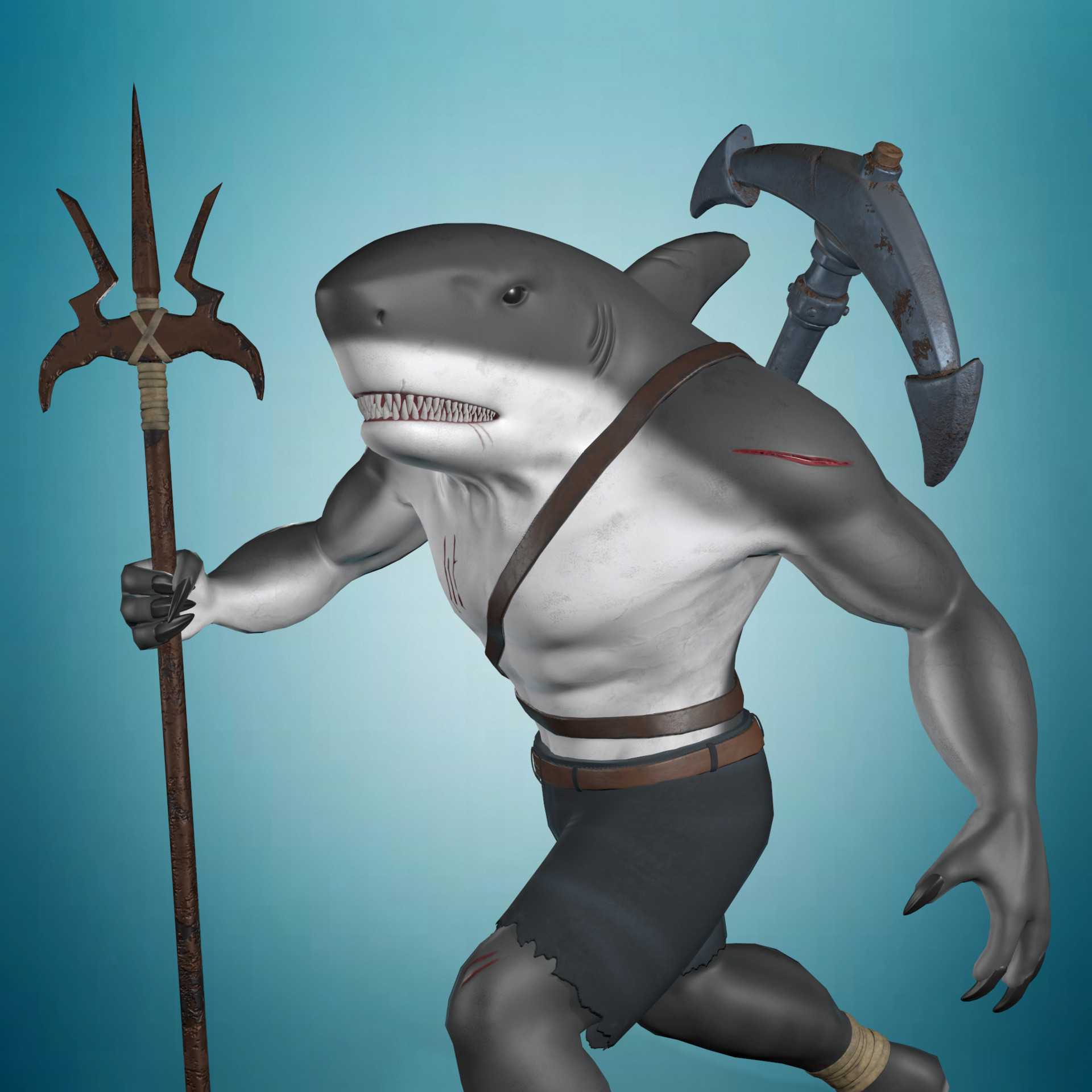 ArtStation - Sharkman