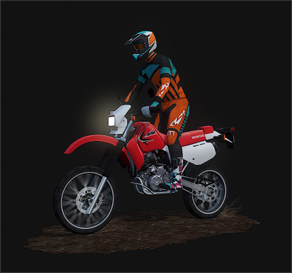ArtStation - Dirt Rider