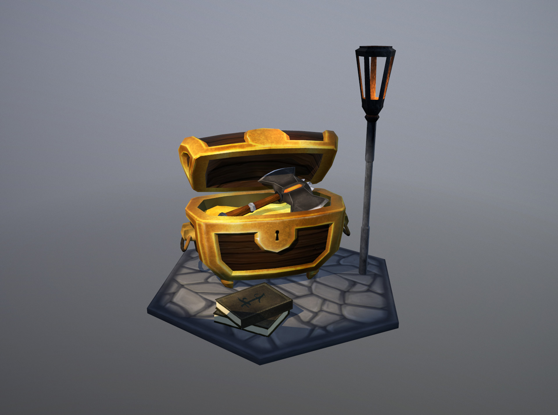 ArtStation - Low Poly Chest