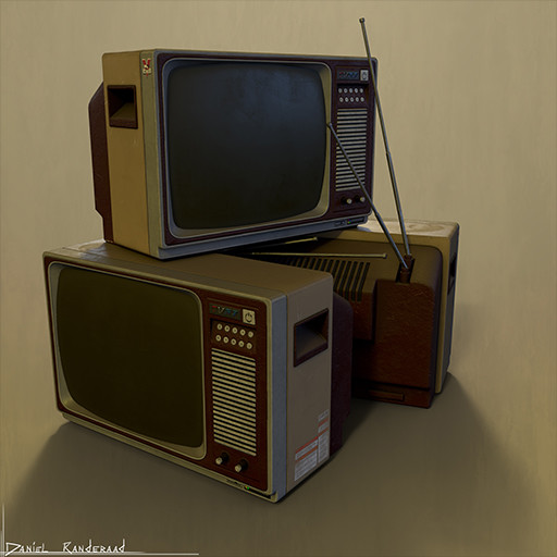 ArtStation - Old TV