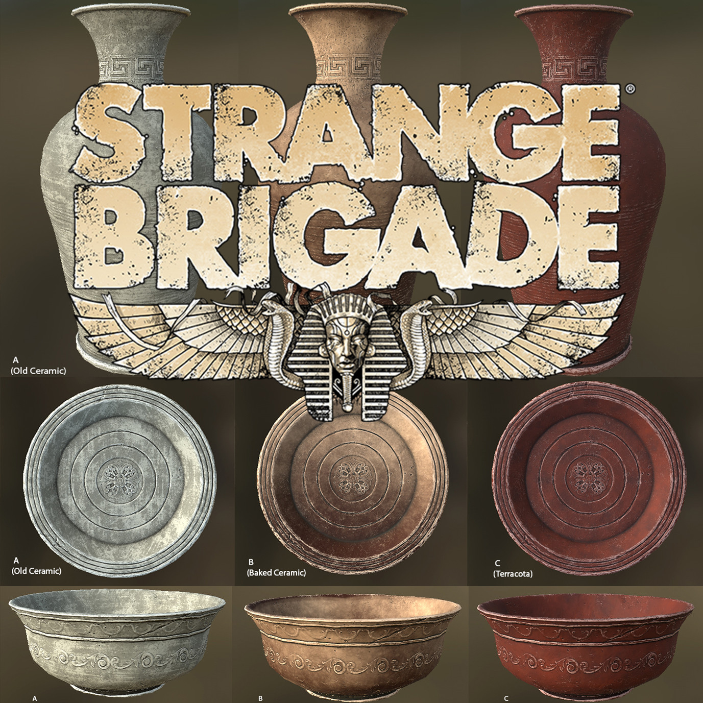 ArtStation - Strange Brigade - Props