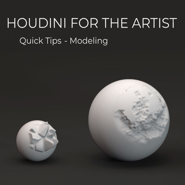 ArtStation - Houdini For The Artist - Quick Tips - Modeling