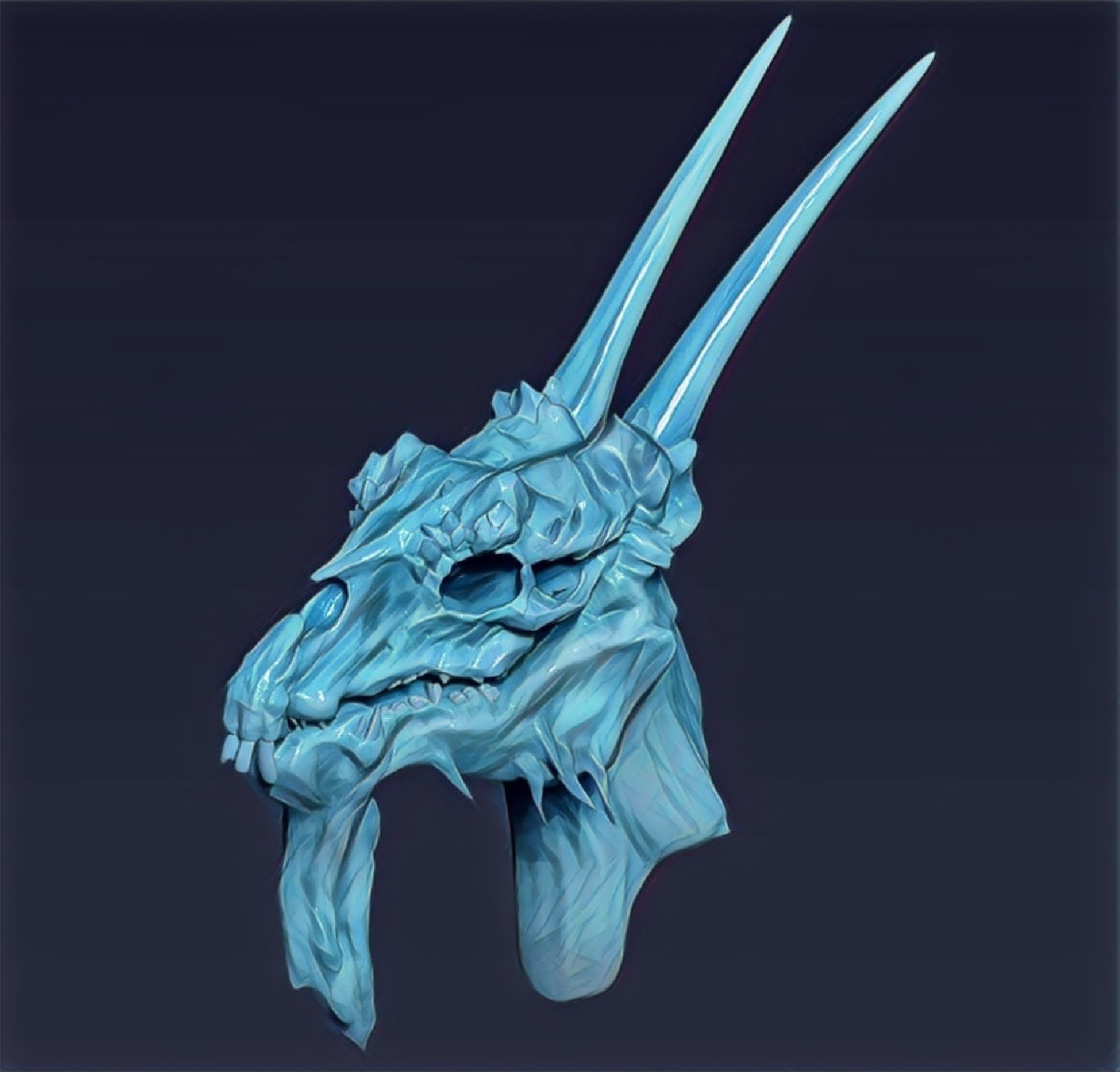 ArtStation - Undead ice goat