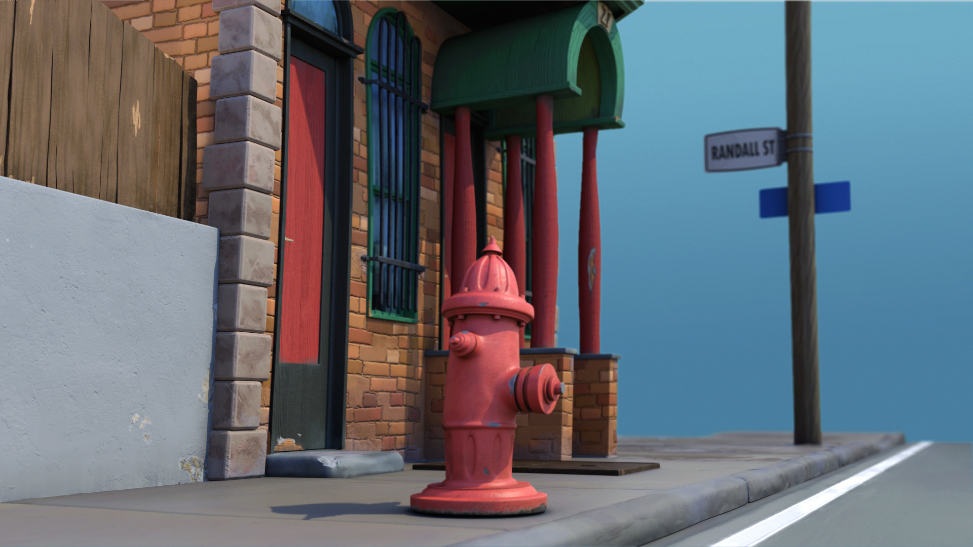 ArtStation - Cartoon building