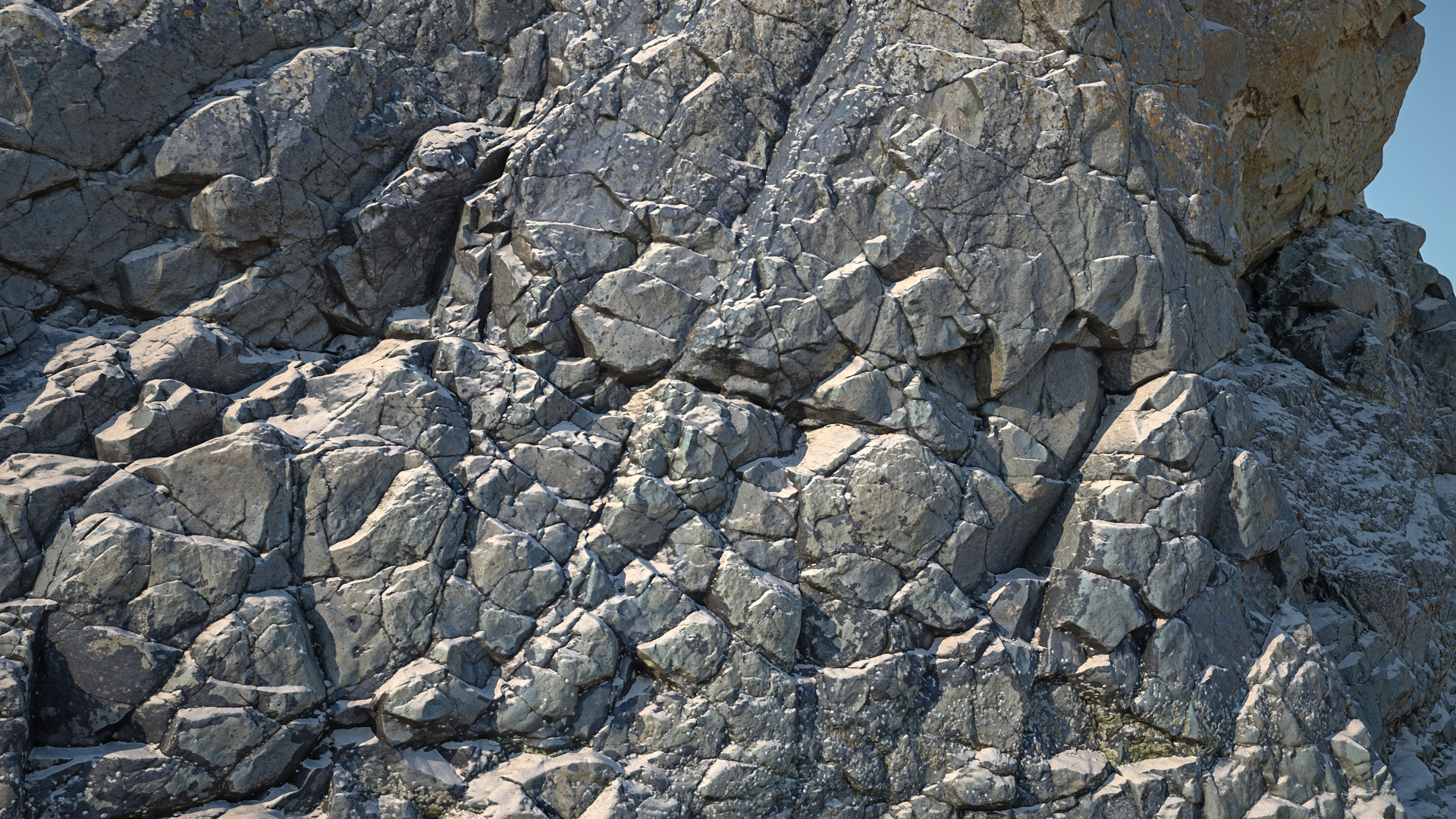 ArtStation - Seaside Rock Scan