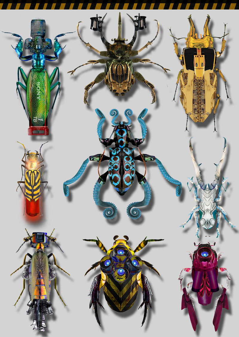 ArtStation - 9 Cyber Insect