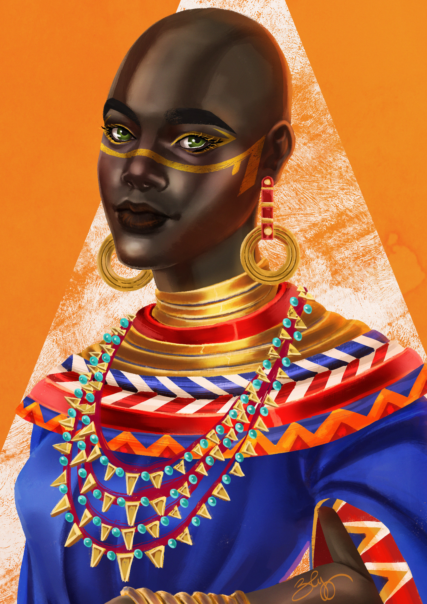 ArtStation - African Tribe