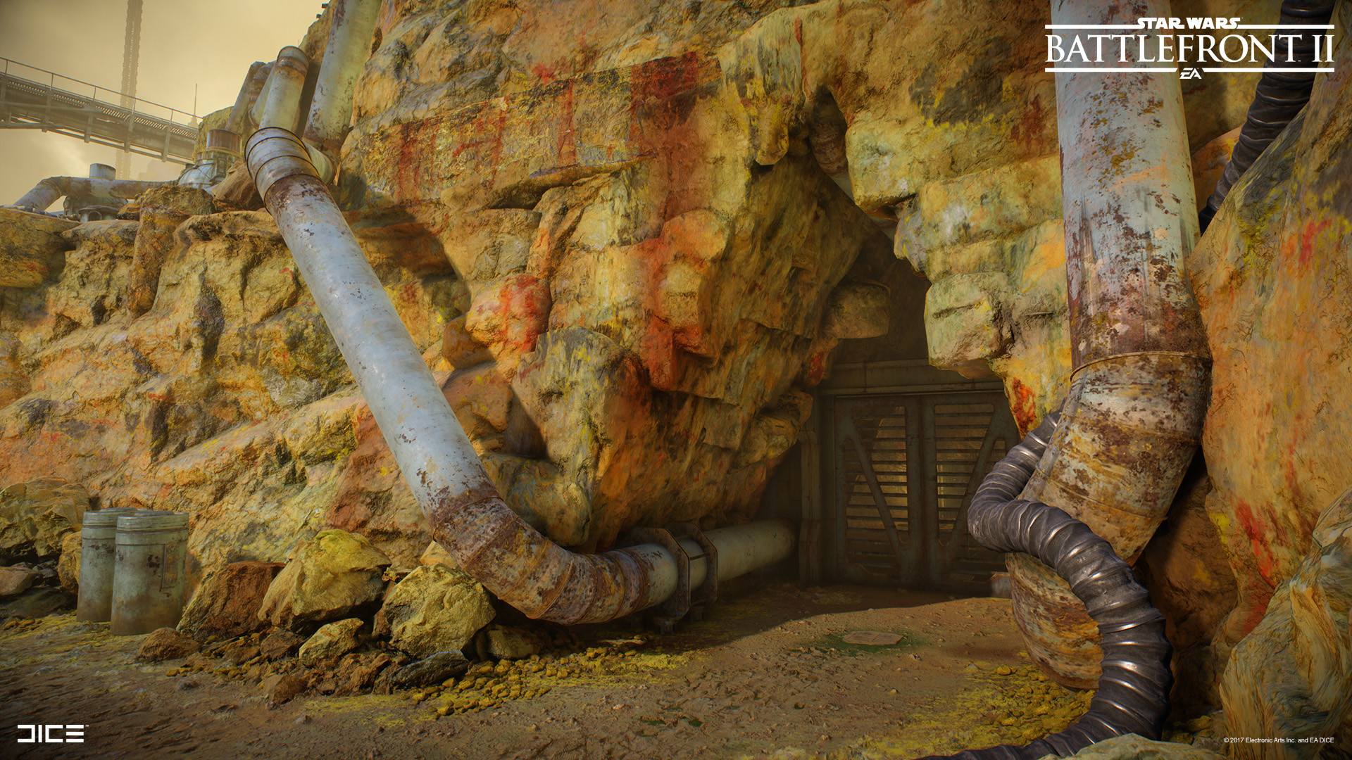 ArtStation - Star Wars Battlefront II - Spice Mines of Kessel