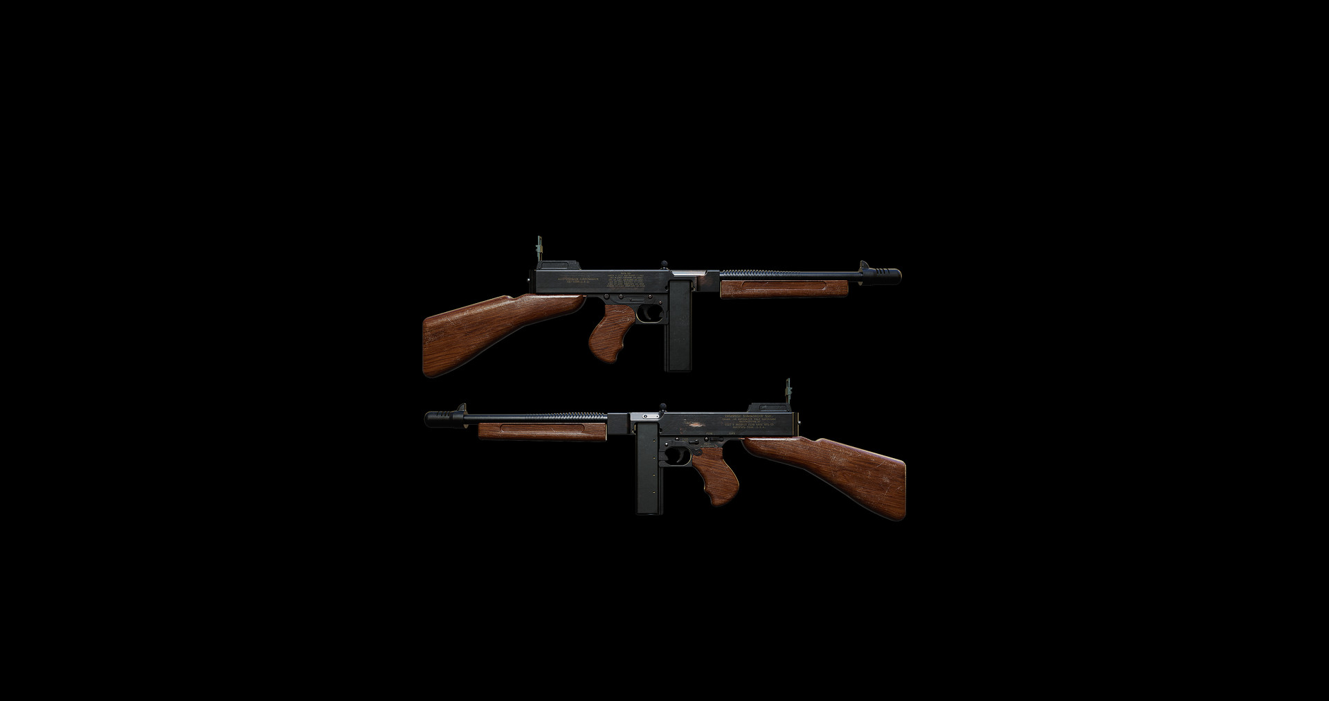 ArtStation - Thompson Machine Gun