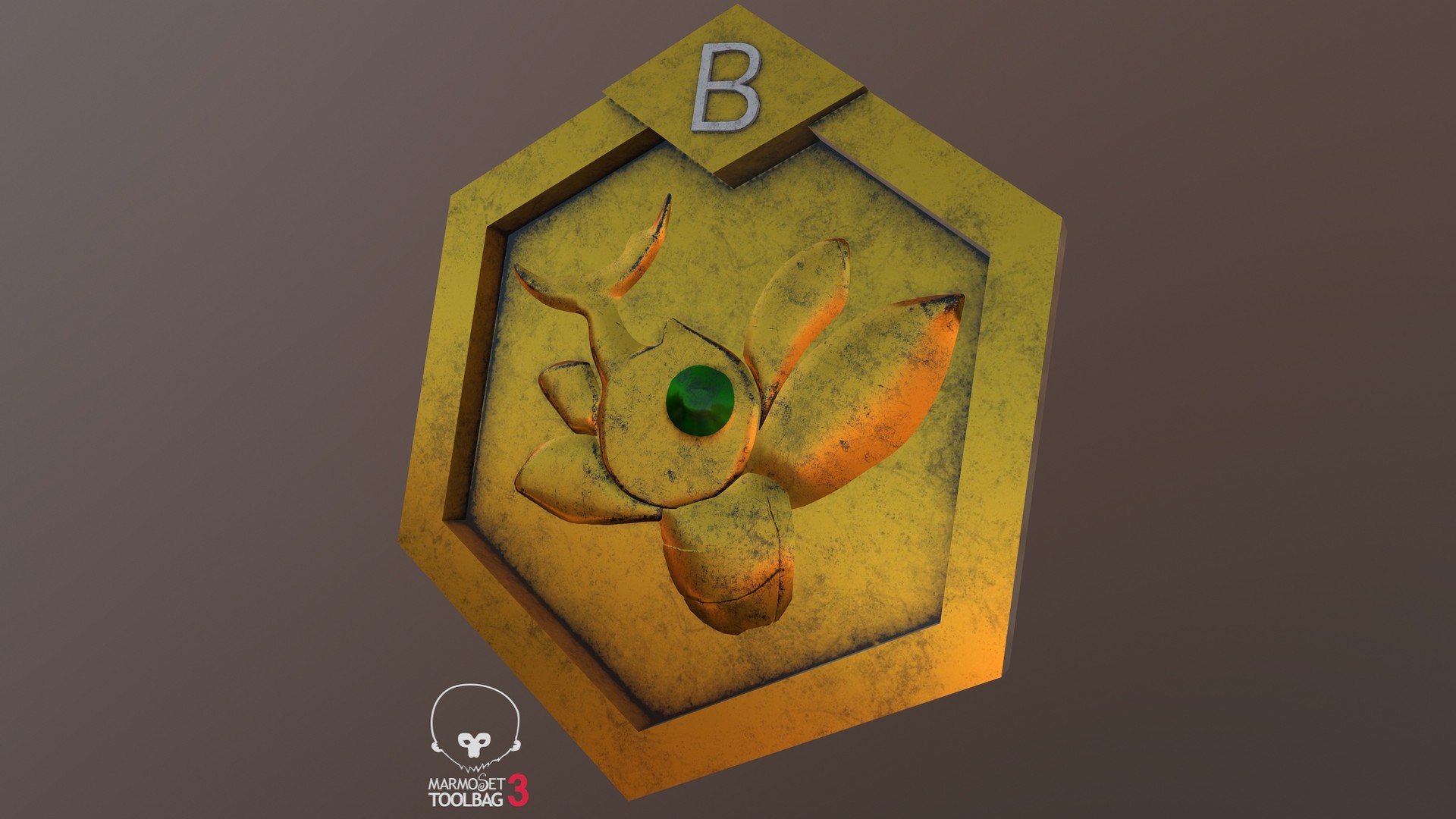 ArtStation - Metabee Medal - Medabots