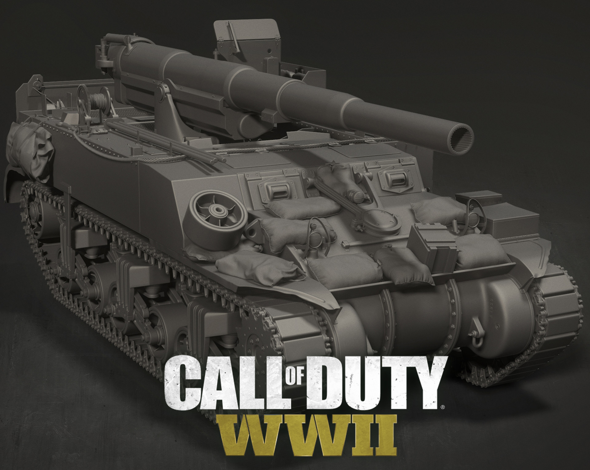 ArtStation - Call of Duty WWII: M12 GMC