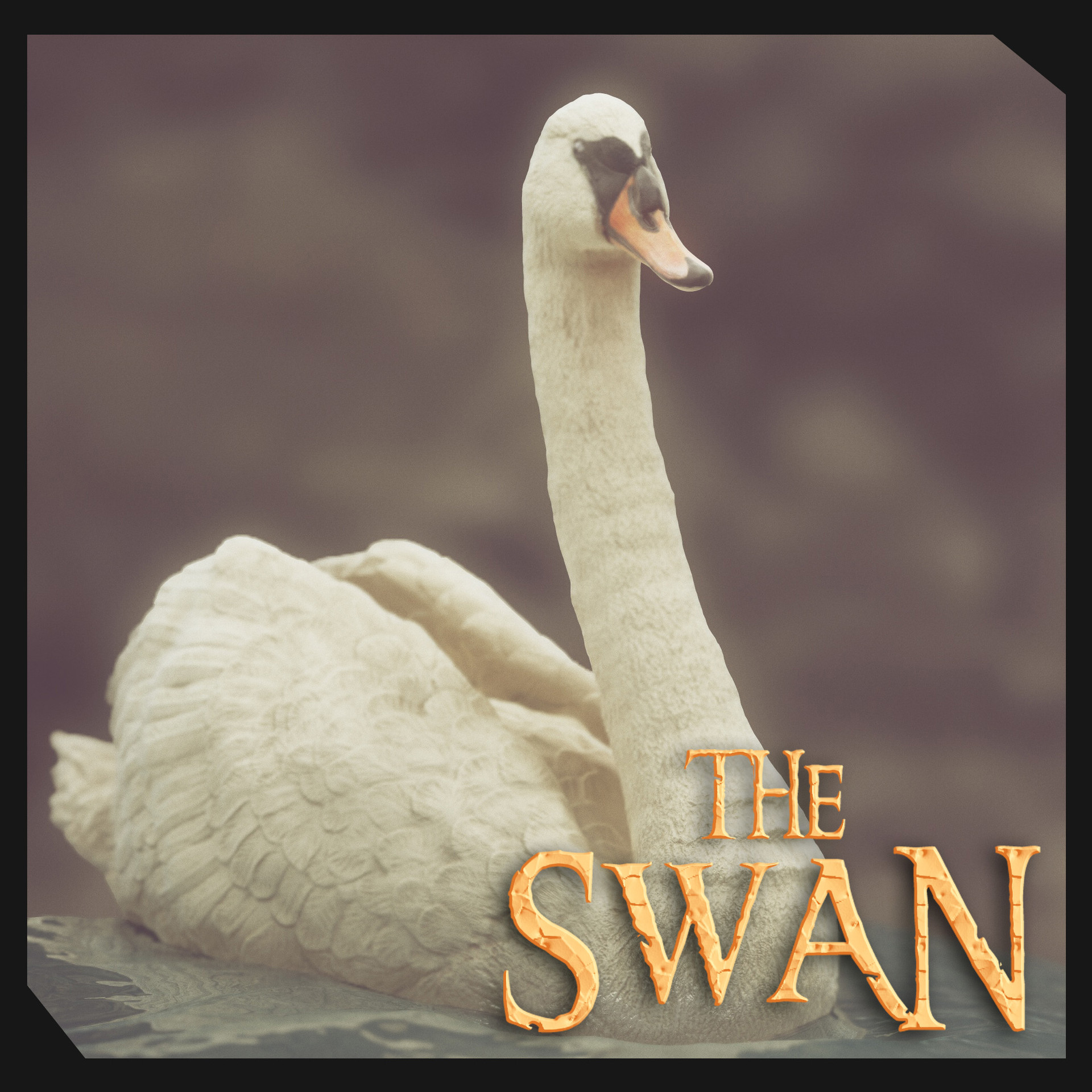 ArtStation - The Swan Digital Sculpture