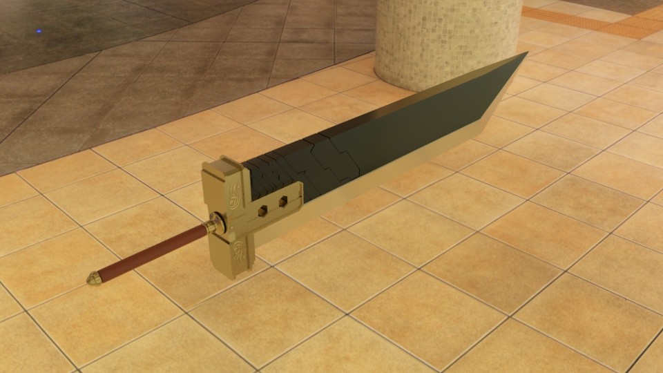 ArtStation - Buster Sword