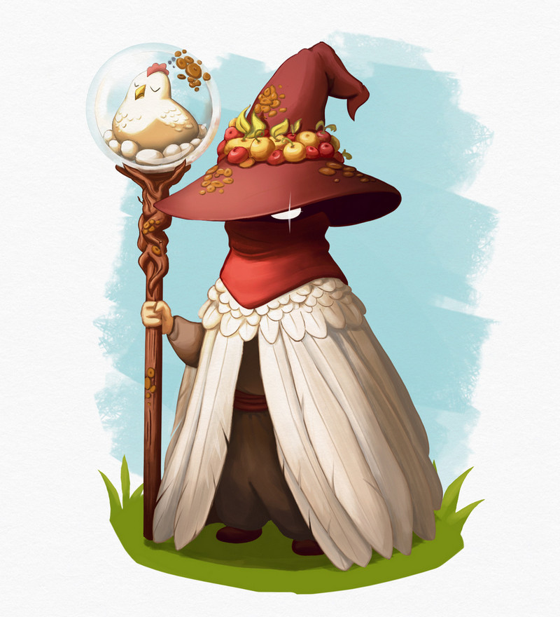 ArtStation - Chicken mage