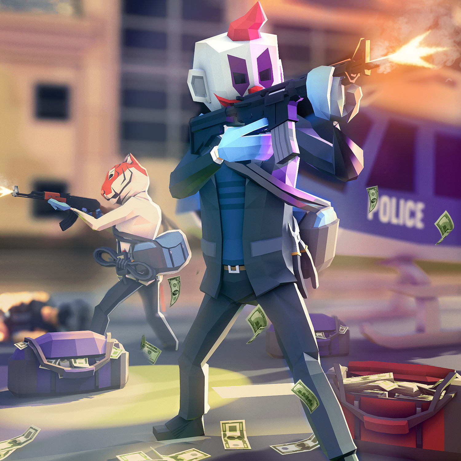 ArtStation - Bank Robbery Mobile Game