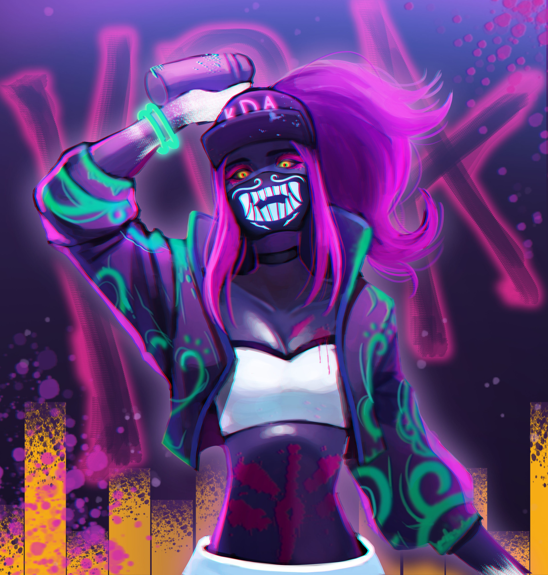 ArtStation - K/DA-Akali