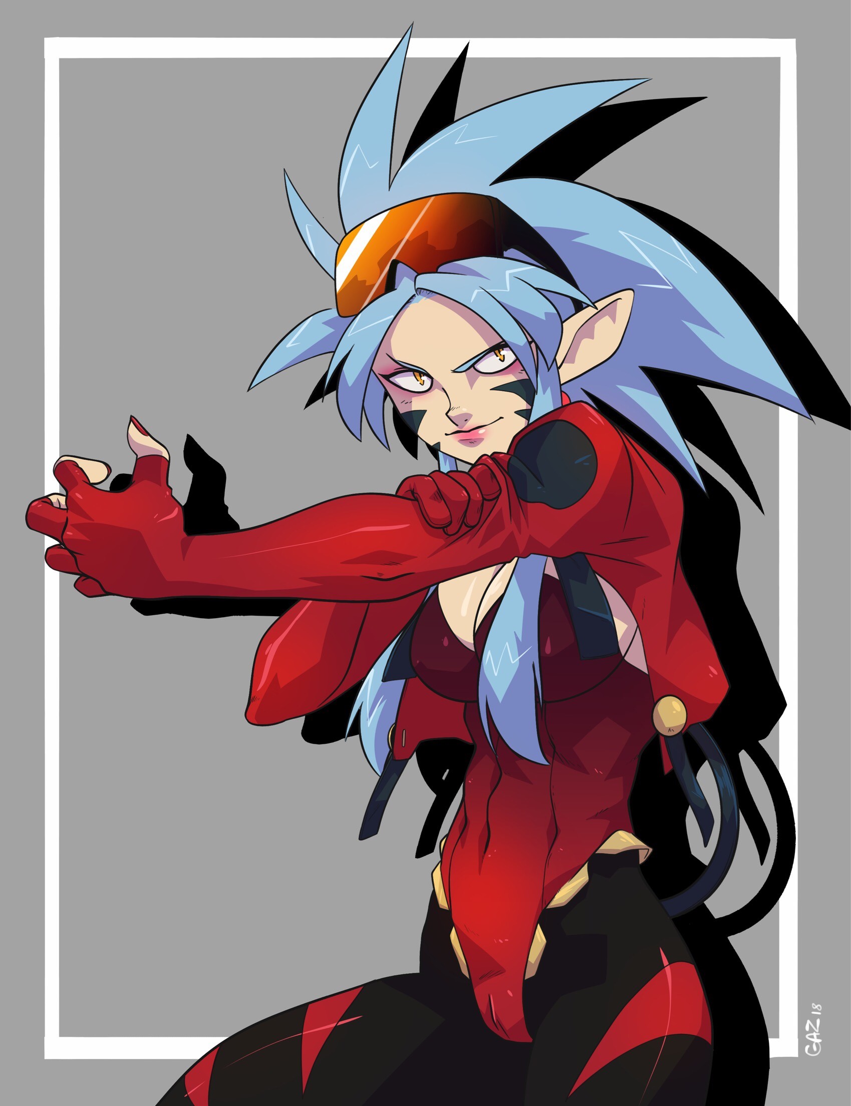 ArtStation - Oni Suit Ryoko