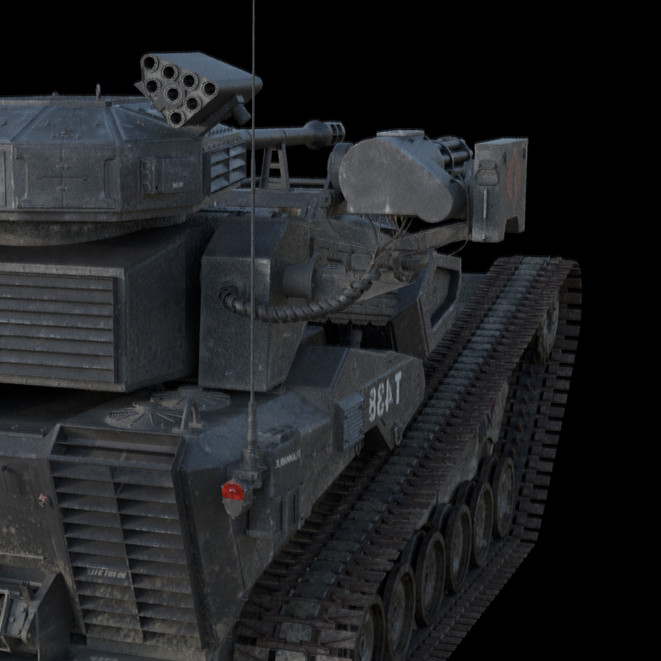 ArtStation - Tank - Textures