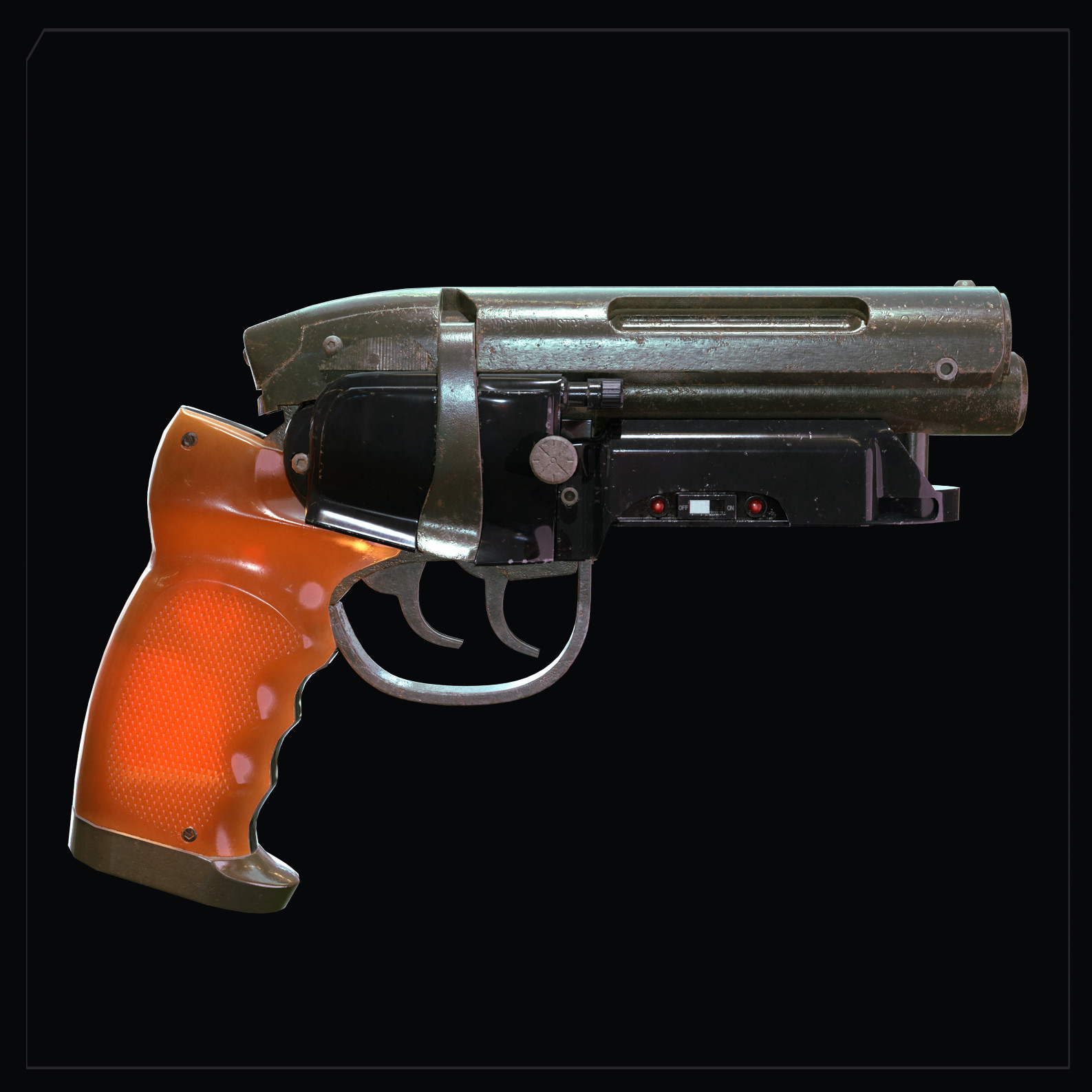 ArtStation - Blade Runner LAPD 2019 Blaster