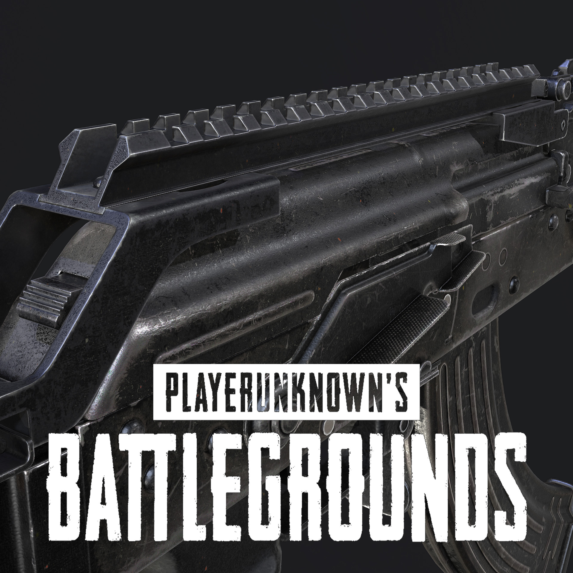 ArtStation - Playerunknown's Battlegrounds: Beryl M762, Alexey Bogdanov