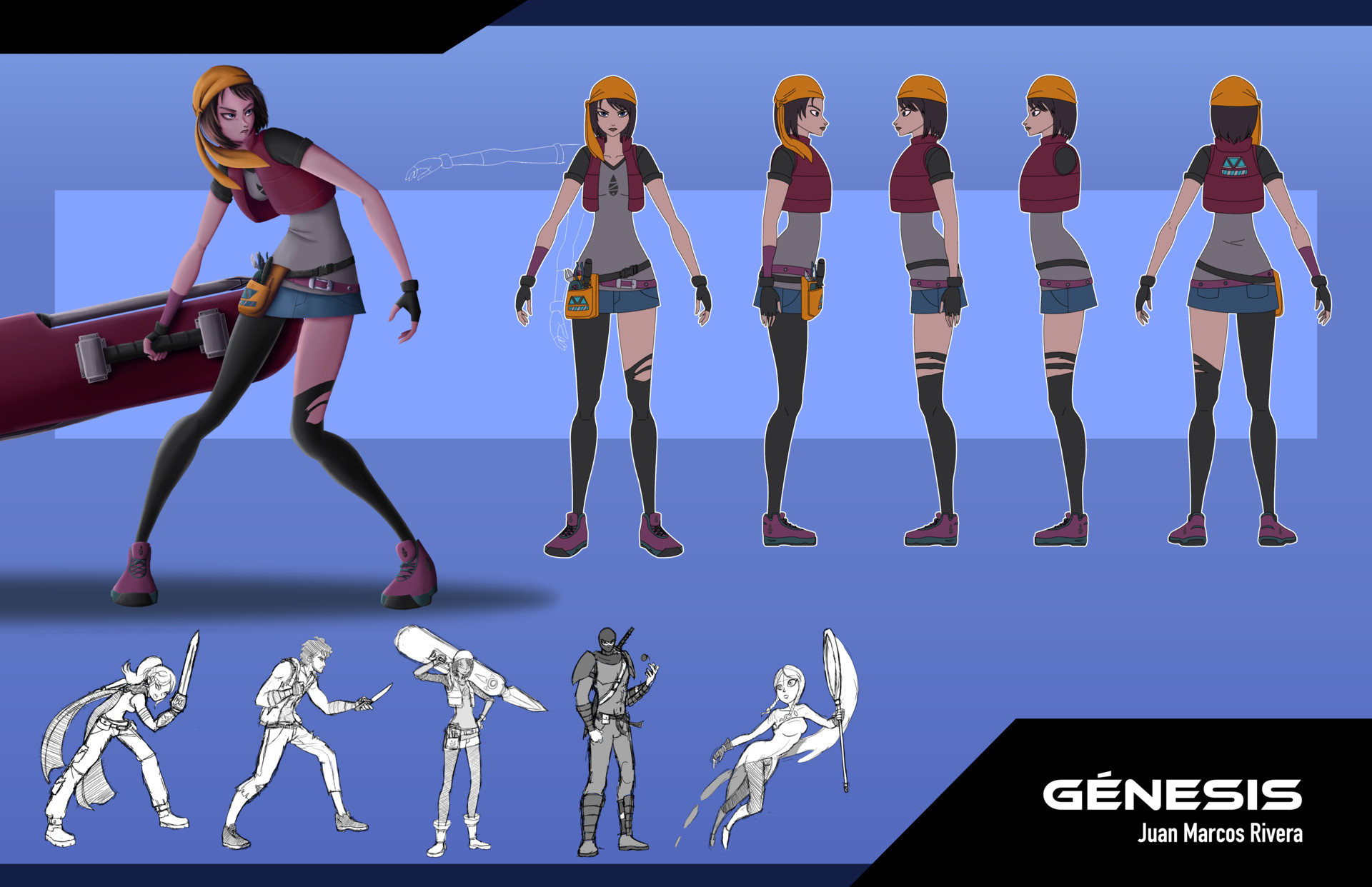 ArtStation - Génesis – Character Design