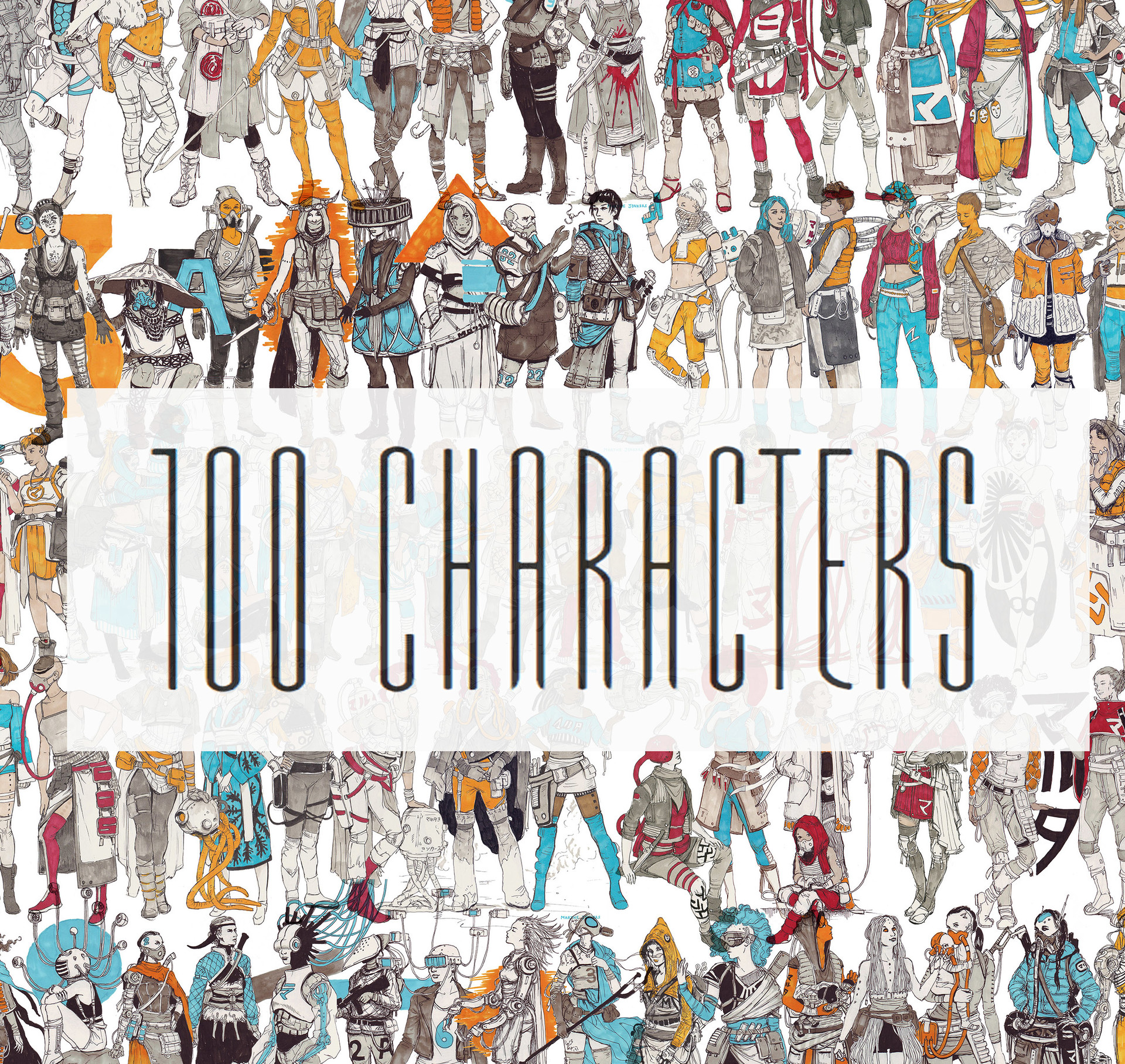 ArtStation - A 100 Characters