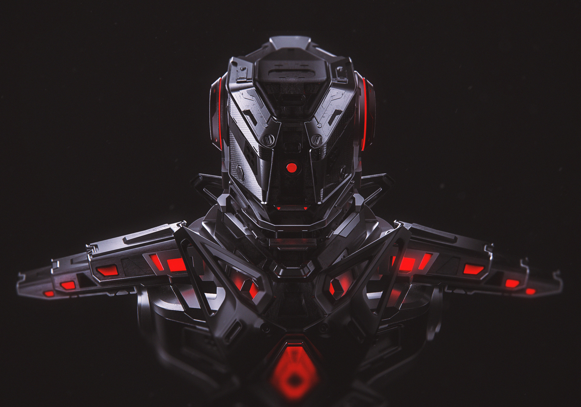 ArtStation - RONIN 28 bot concept wip