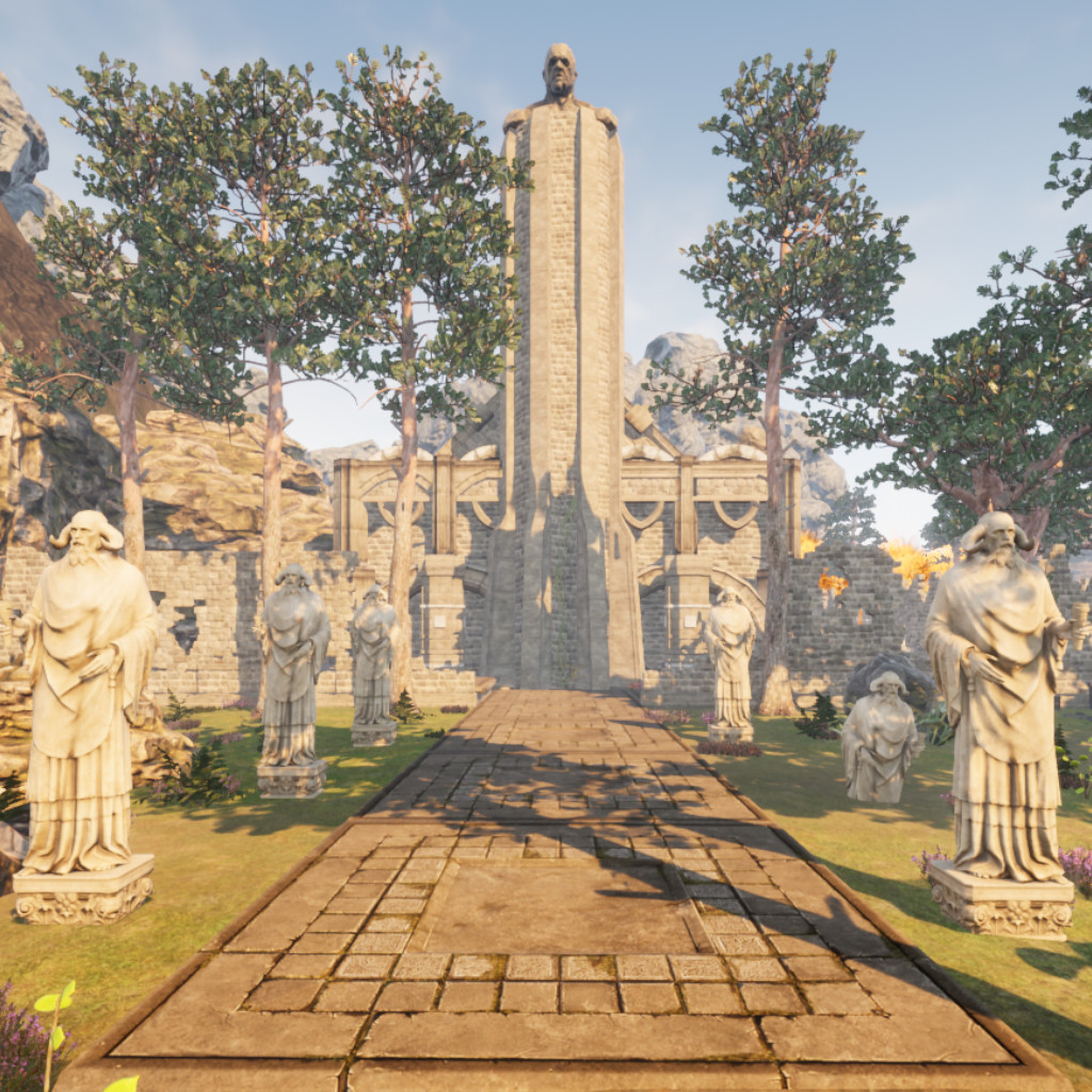 ArtStation - The Island - Level design