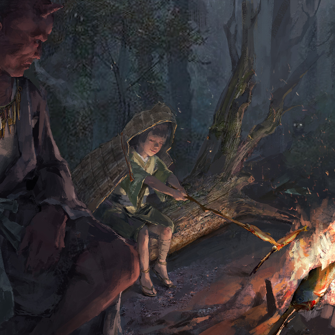 ArtStation - Bonfire