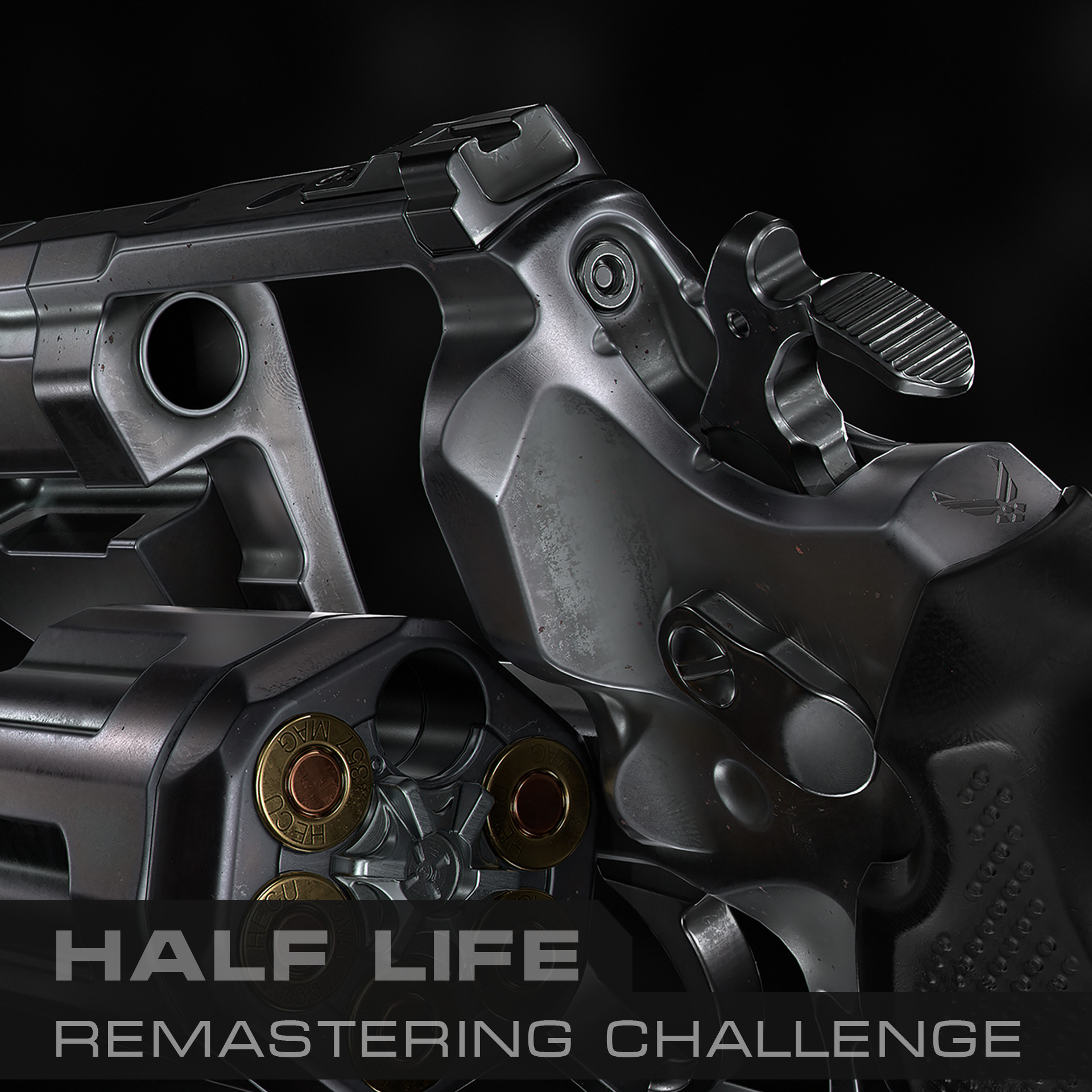 ArtStation - The Python Revolver (Half-Life Remastering challenge)
