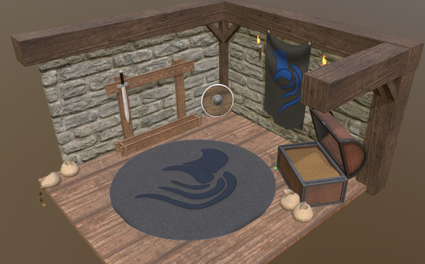 ArtStation - Game Environment - Storage Room