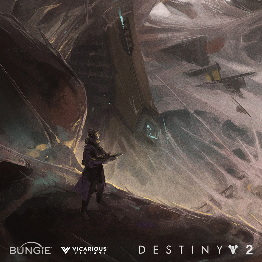 ArtStation - Destiny 2: Warmind, High-Level Exploration