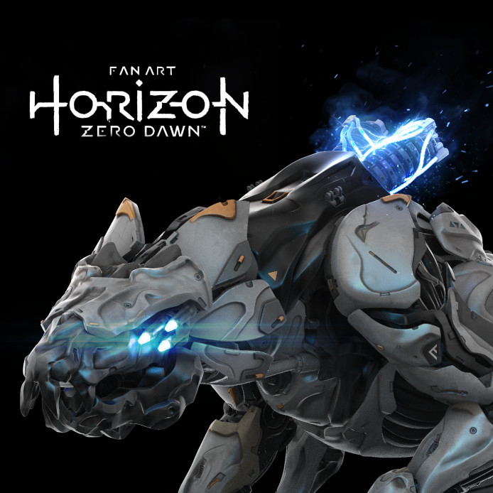 ArtStation - Fan art HZD - Thanator