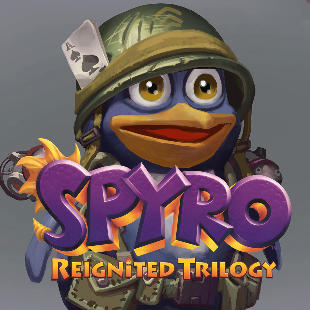 ArtStation - zSpyro Reignited Trilogy - Sergeant Bird and Base
