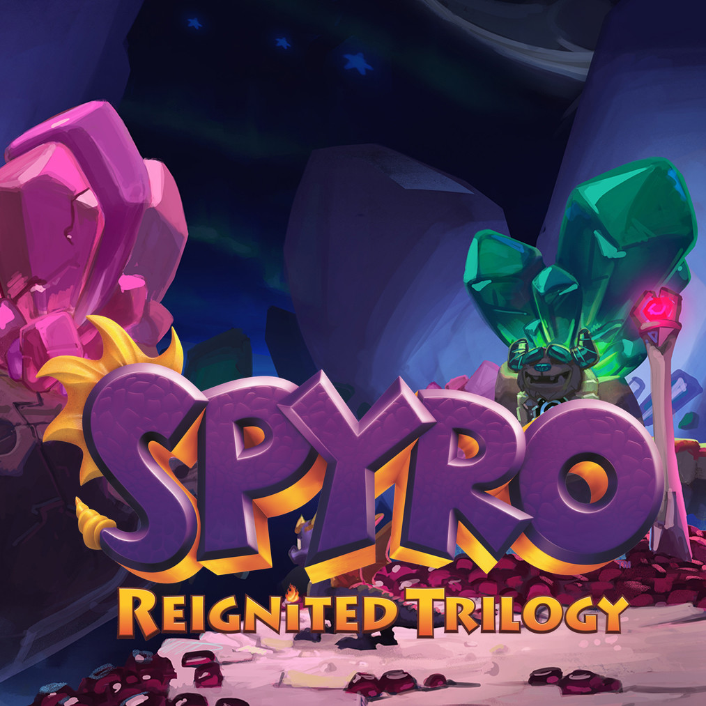 ArtStation - Spyro Reignited Trilogy - Crystal Islands