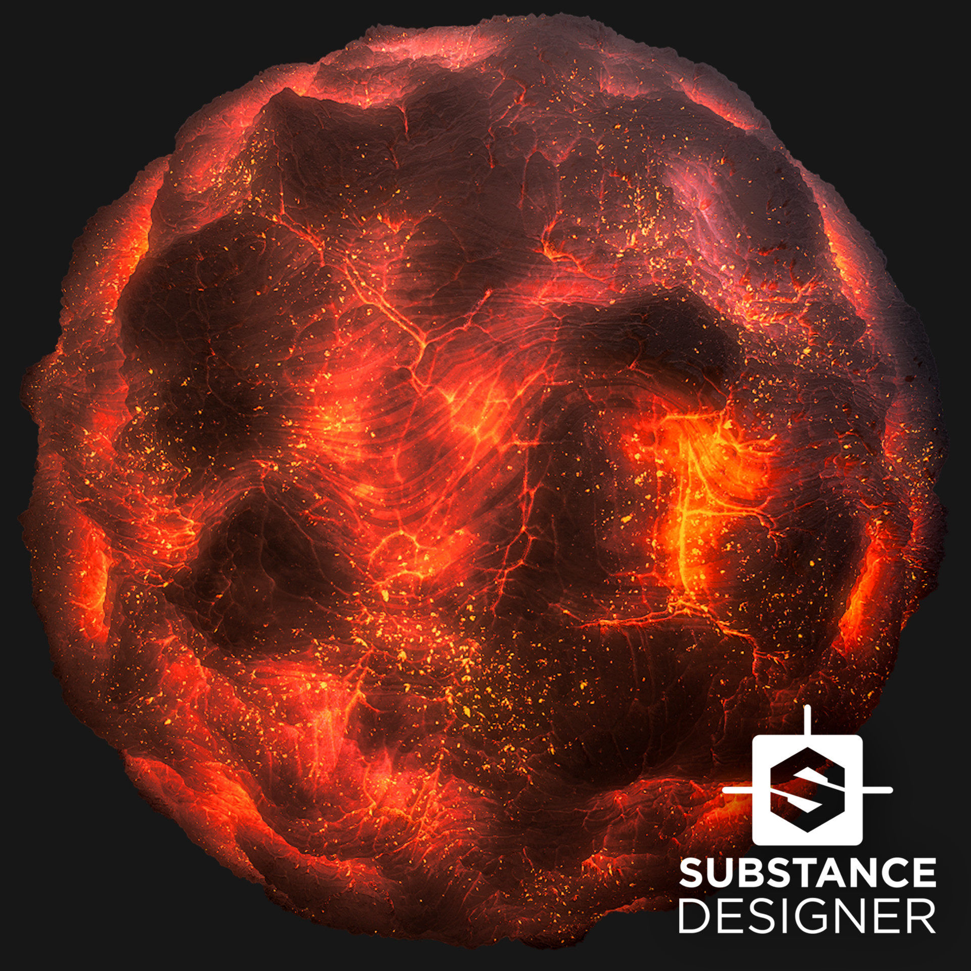 ArtStation - Volcanic Lava