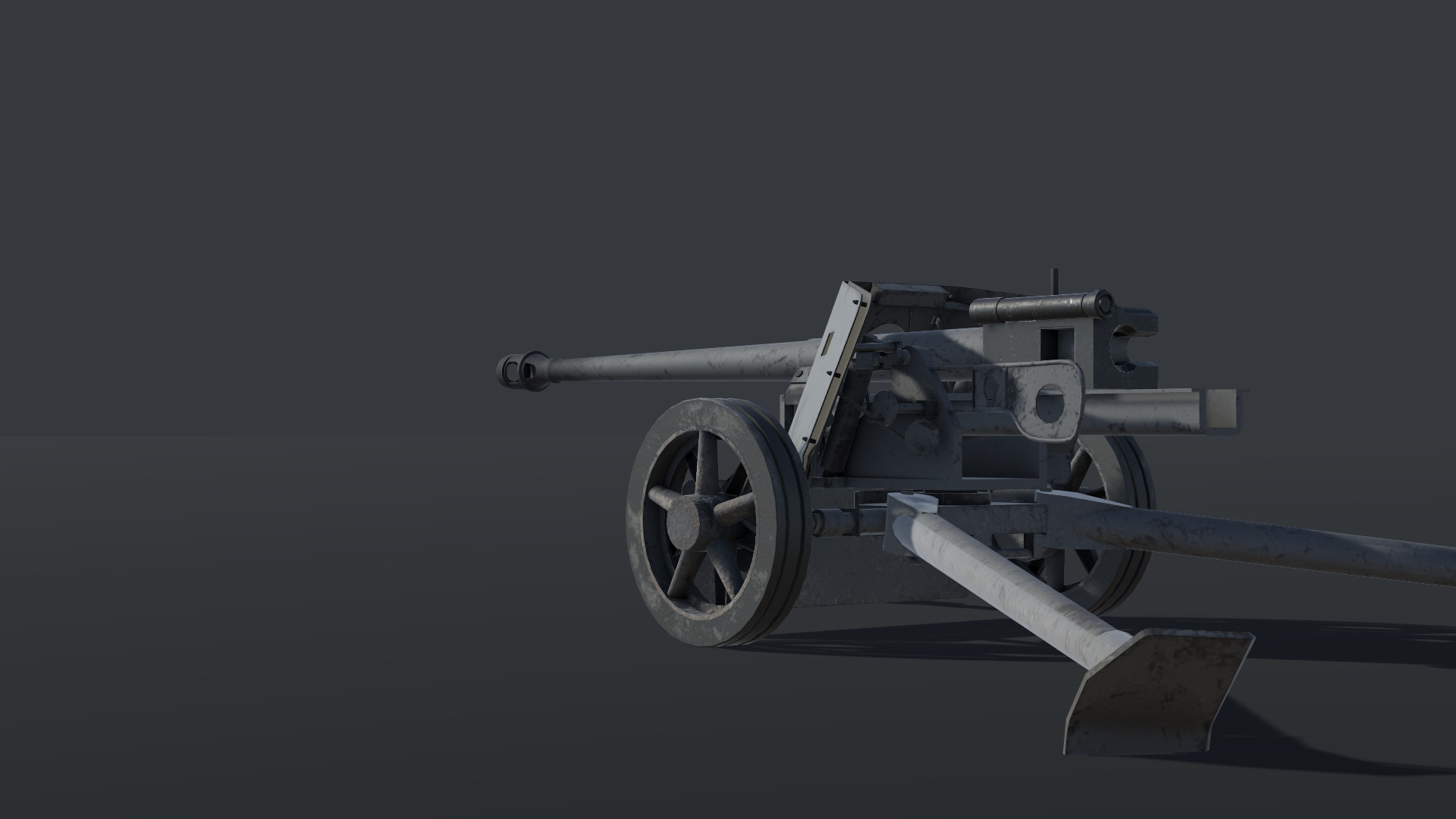 ArtStation - Pak-40 Field Gun